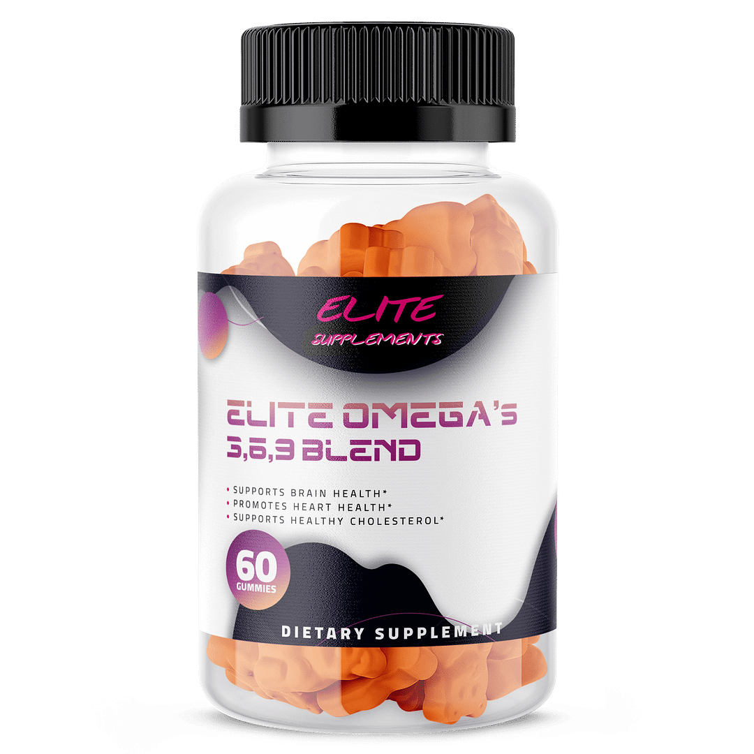 Elite Omega Blend Gummies with Omega 3,6,9 - Elite Supplements
