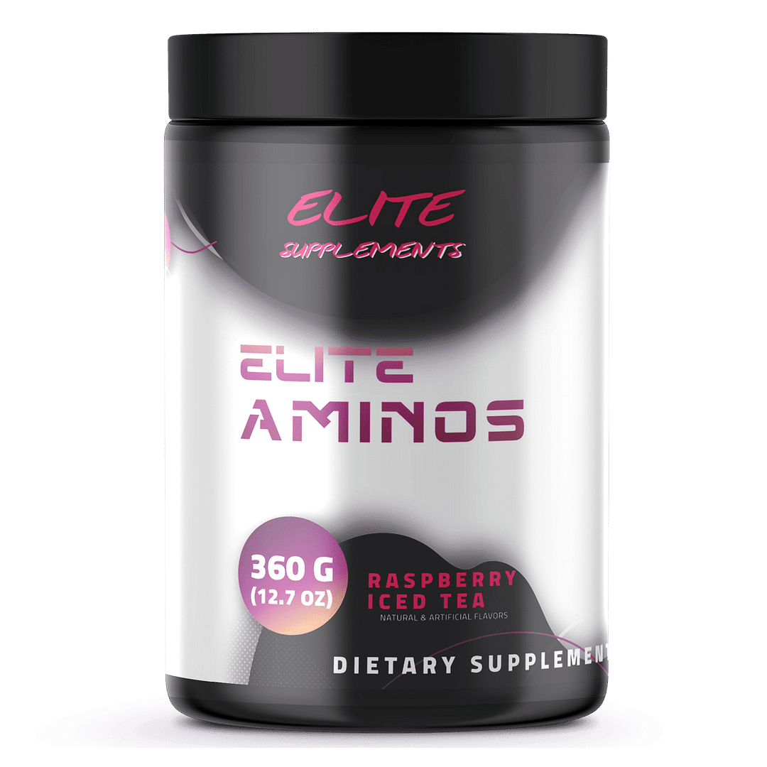 Elite Aminos Raspberry Ice Tea - Elite Supplements