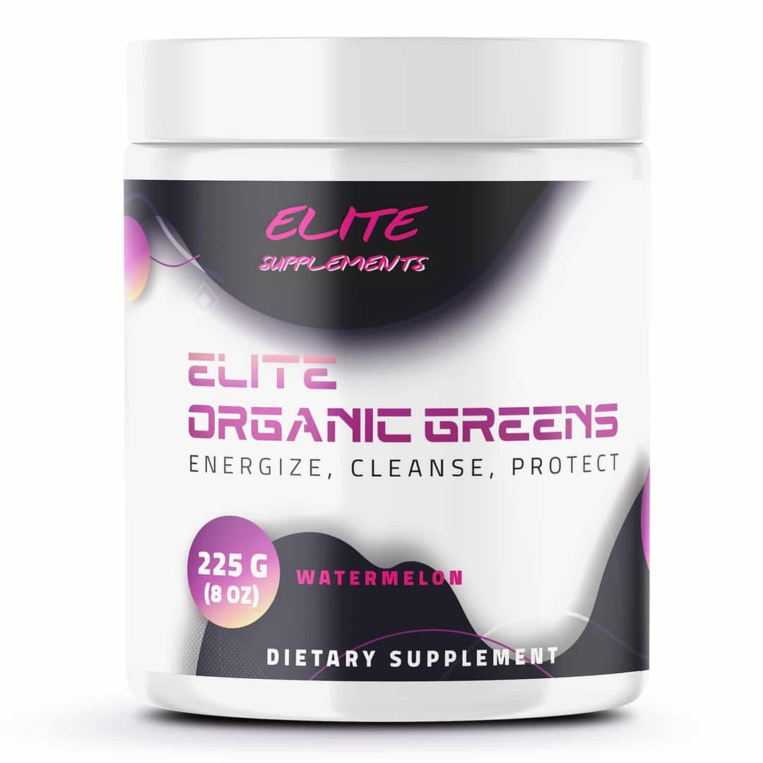 Elite Organic Greens Superfoods Blend Apple Turnover - Elite Supplements